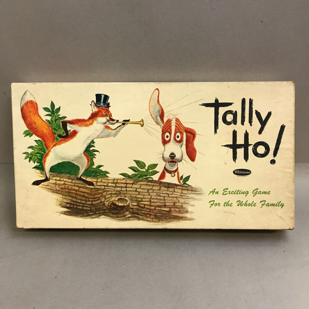 Vintage Whitman "Tally Ho!" Board Game, Fox & Hounds (1961) (1.5x15.5x – Main Street Estate Sales