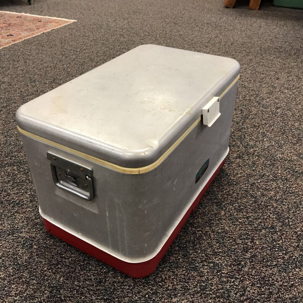 Vintage Thermos Aluminum Ice Chest Cooler (15x22x14) – Main Street ...